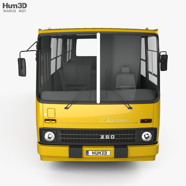 Ikarus 260-01 bus 1981 3D model - Download Bus on 3DModels.org