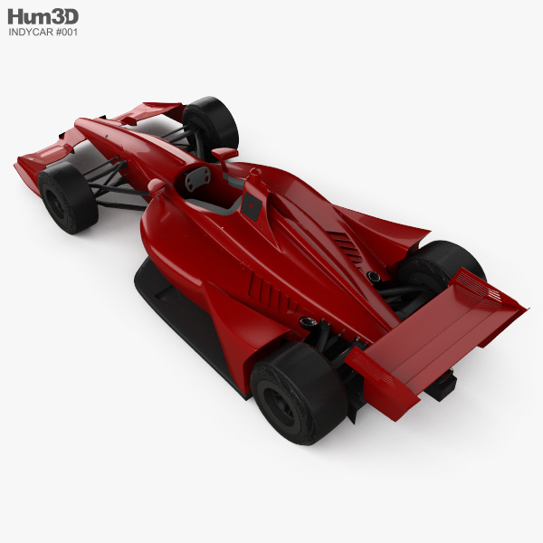 Indycar Short Oval 2018 3D model - Download Sports car on 3DModels.org