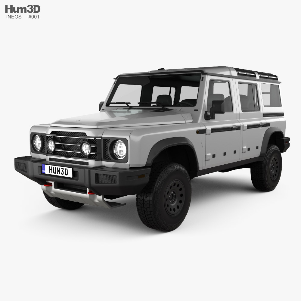 Ineos Grenadier 2024 3D model - Download Crossover SUV on 3DModels.org