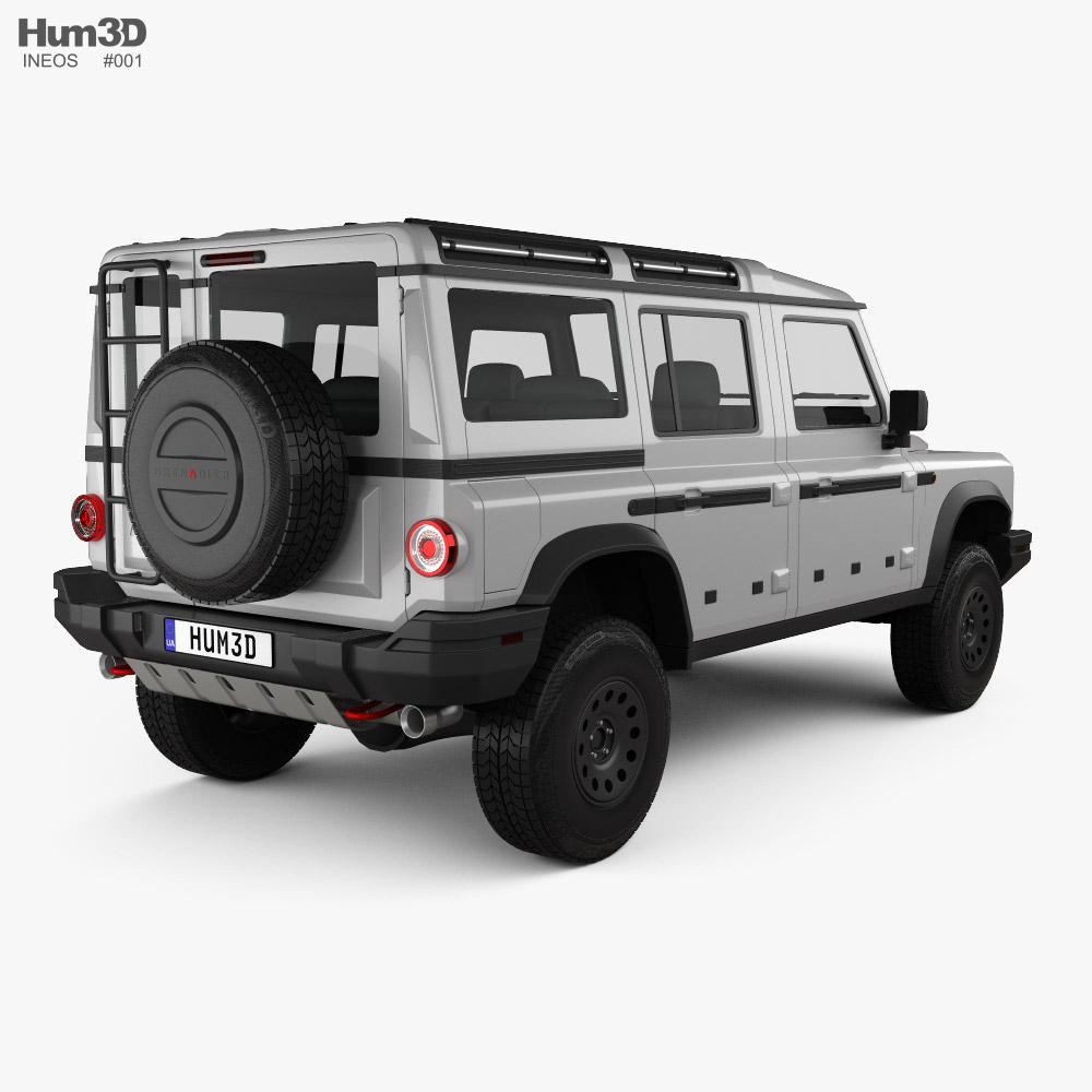 Ineos Grenadier 2024 3D model - Download Crossover SUV on 3DModels.org