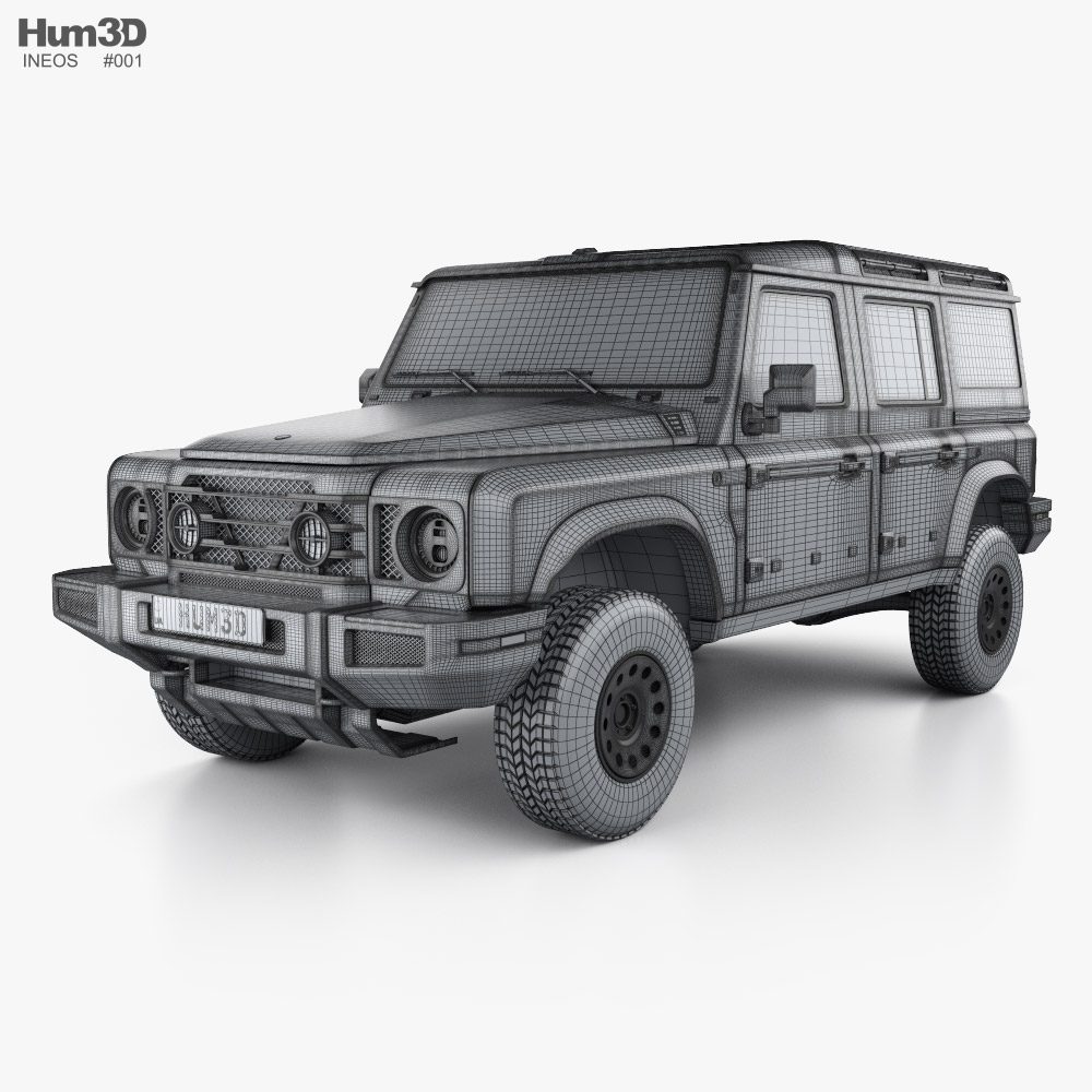 Ineos Grenadier 2024 3D model - Download Crossover SUV on 3DModels.org