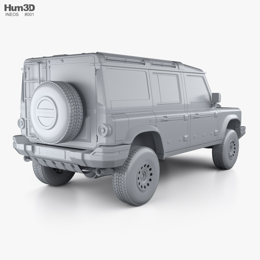Ineos Grenadier 2024 3D model - Download Crossover SUV on 3DModels.org