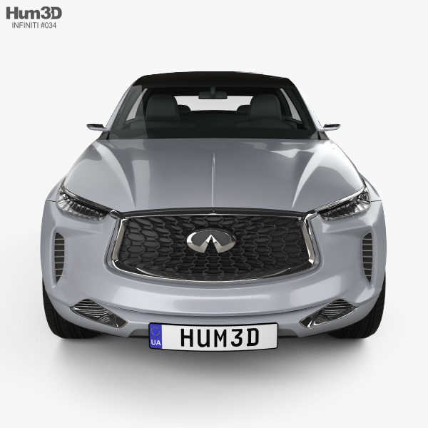 Infiniti QX Sport Inspiration 2017 3D model - Download Crossover SUV on ...