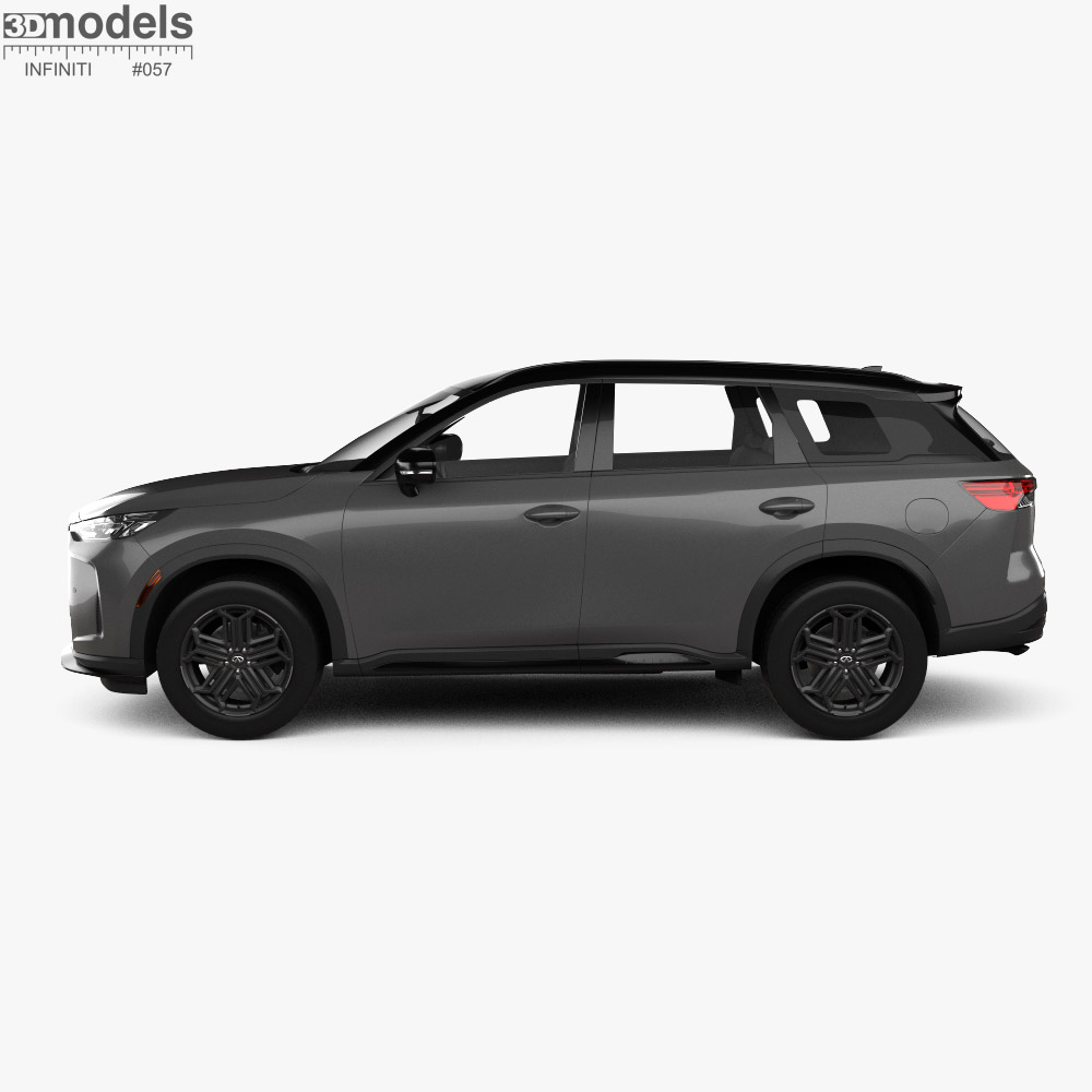 Infiniti QX60 S 2025 3D model - Download Crossover SUV on 3DModels.org