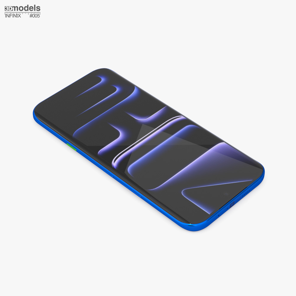 Infinix Note Edge Stellar Blue Modelo 3D - Descargar Dynamic Price ...