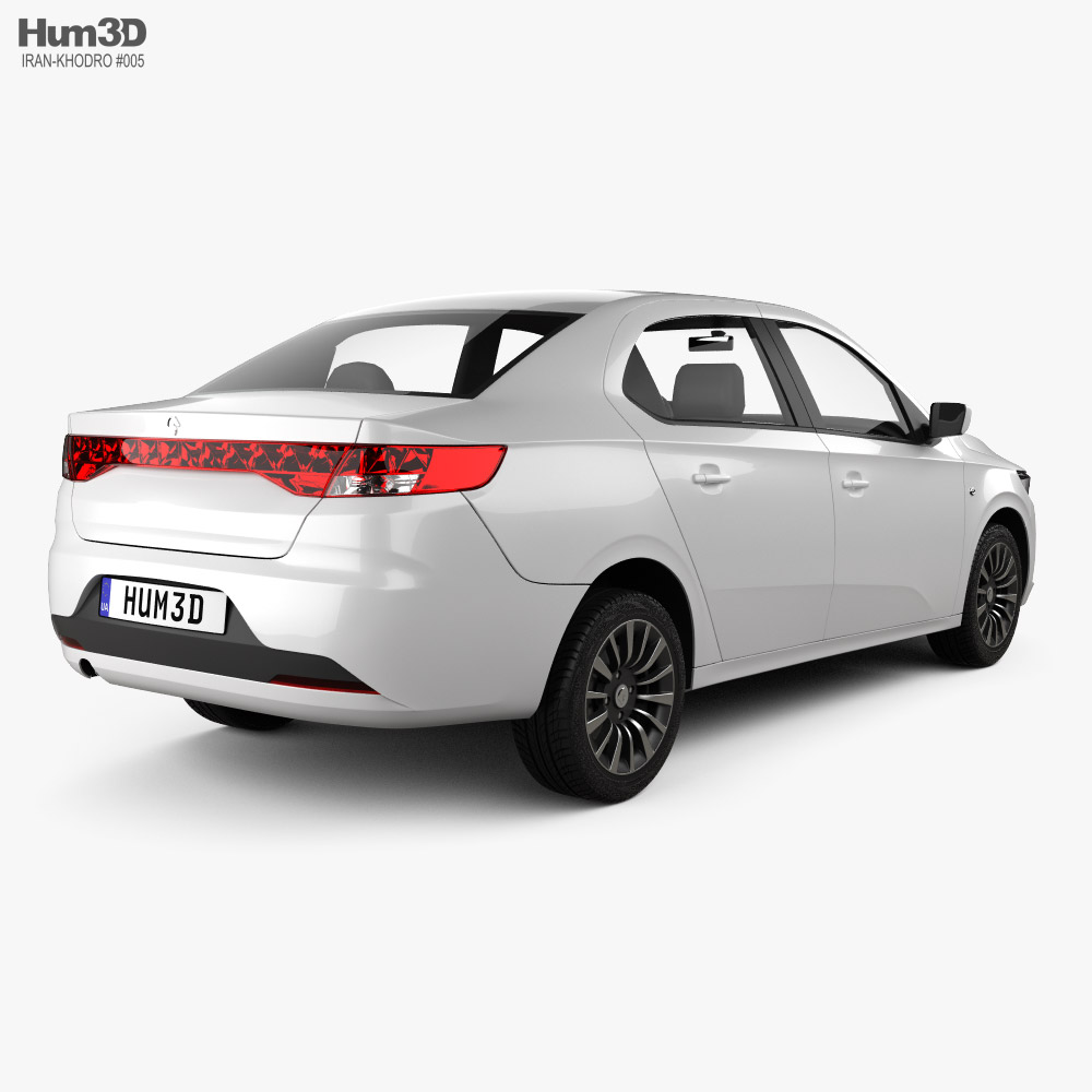 Iran Khodro K132 2024 3D model - Download Sedan on 3DModels.org