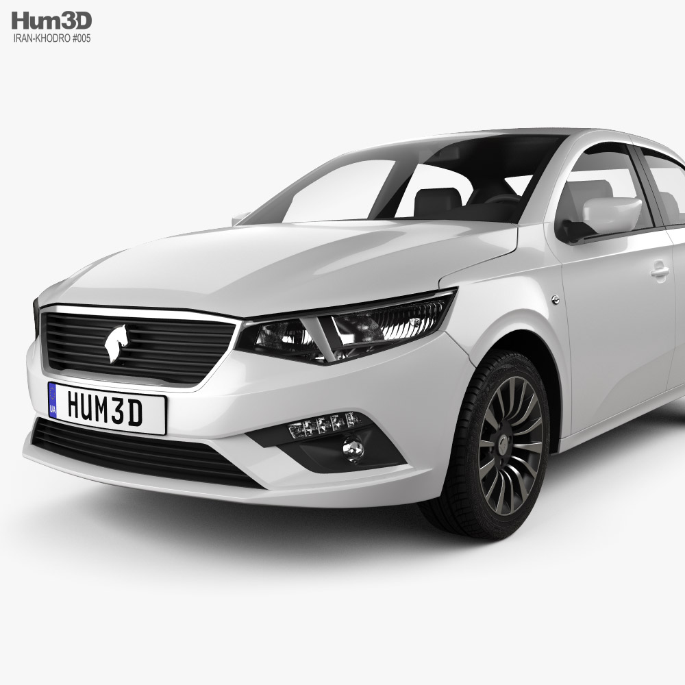 Iran Khodro K132 2024 3D model - Download Sedan on 3DModels.org