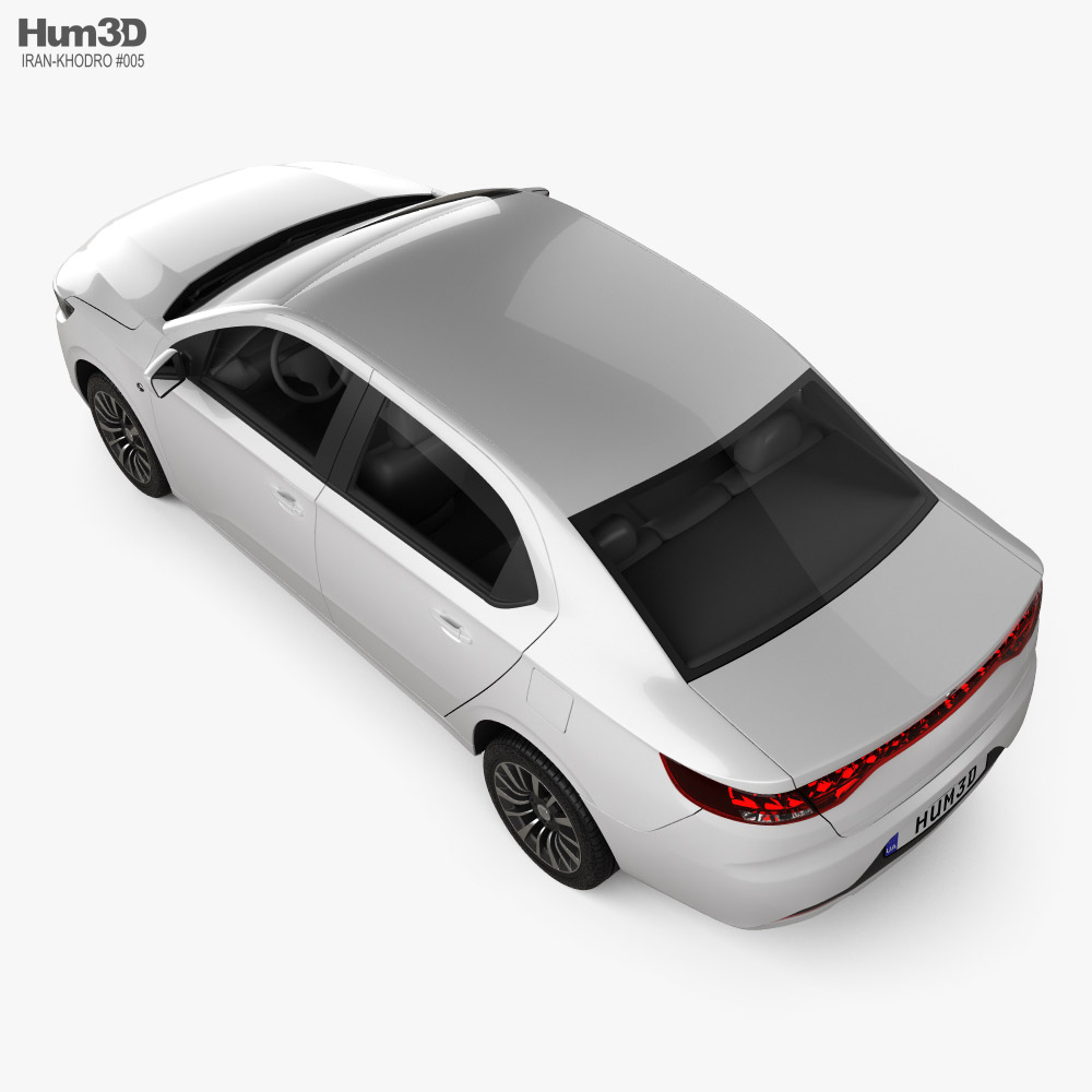 Iran Khodro K132 2024 3D model - Download Sedan on 3DModels.org