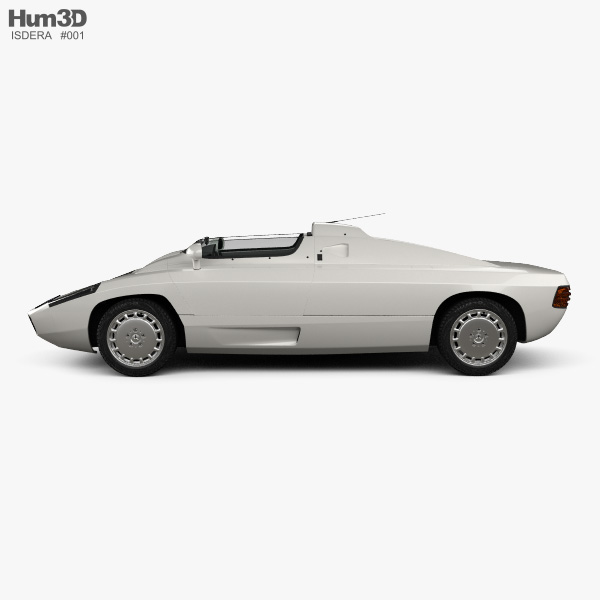 Isdera Spyder 036i 1991 3D model - Download Sports car on 3DModels.org