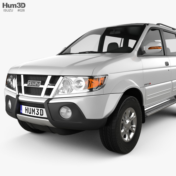 Isuzu Crosswind 2018 3D model - Download Crossover SUV on 3DModels.org