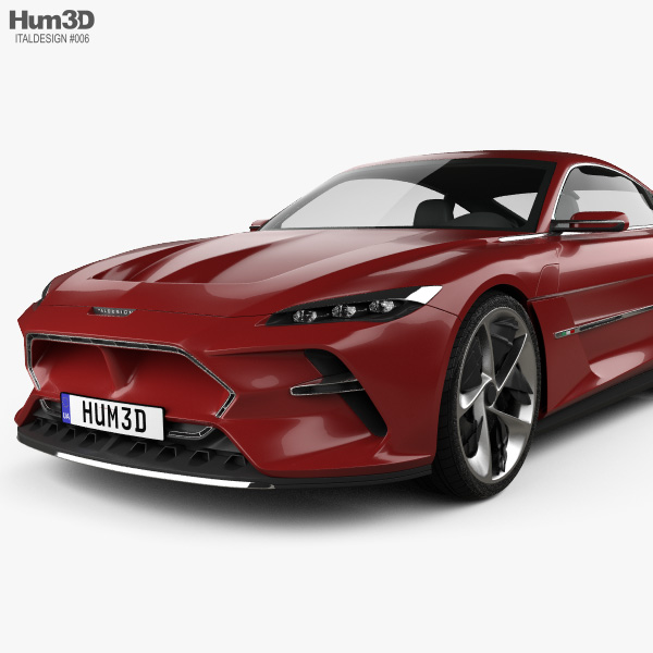 Italdesign DaVinci 2023 3D model - Download Sports car on 3DModels.org