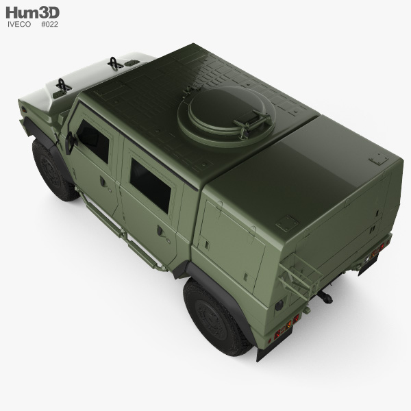 Iveco LMV (Lince) 2014 3D model - Download Crossover SUV on 3DModels.org
