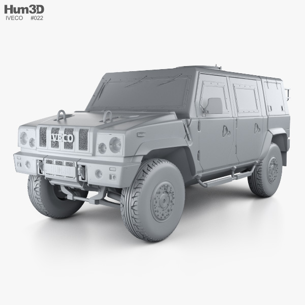 Iveco LMV Lince 2014 Modelo 3D - Baixar Crossover SUV no 3DModels.org