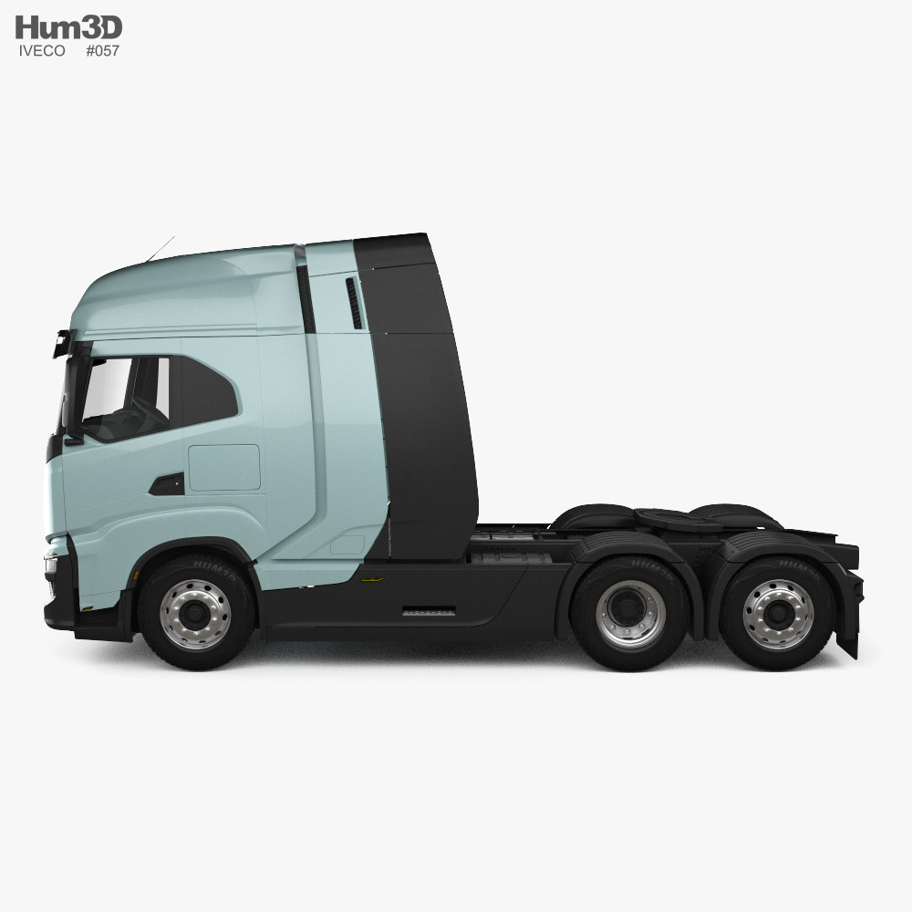 Iveco Heavy Duty FCEV Camión Tractor 2025 Modelo 3D - Descargar Camión ...