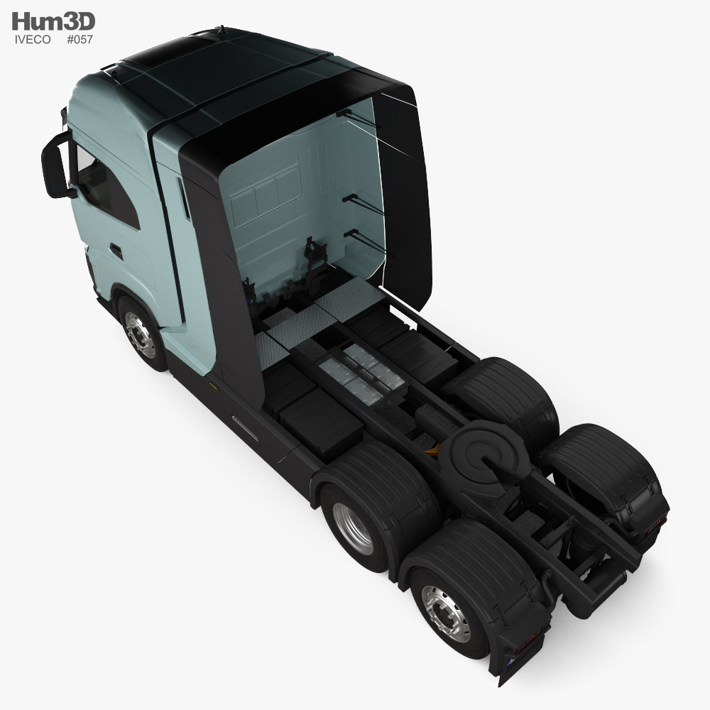 Iveco Heavy Duty FCEV Camión Tractor 2025 Modelo 3D - Descargar Camión ...