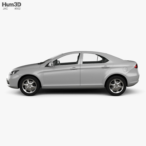 JAC Heyue 2014 Modelo 3D - Descargar Sedan activado 3DModels.org