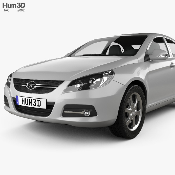 JAC Heyue 2014 Modelo 3D - Descargar Sedan activado 3DModels.org