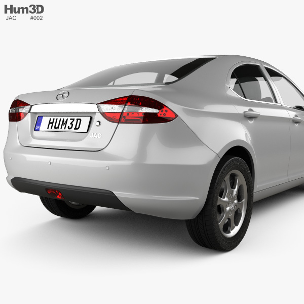 JAC Heyue 2014 3D model - Download Sedan on 3DModels.org