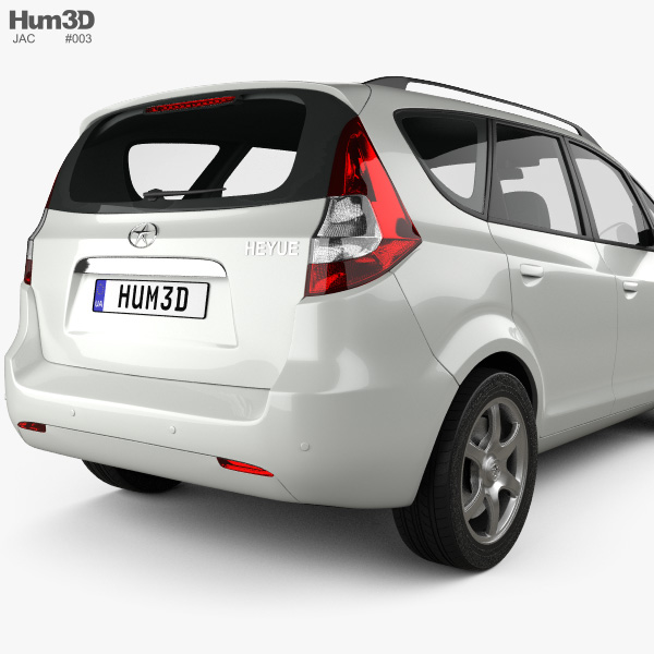 JAC Heyue RS 2014 3Dモデル - ダウンロード Hatchback on 3DModels.org