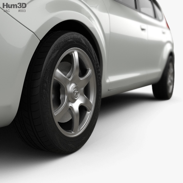 JAC Heyue RS 2014 Modelo 3D - Baixar Hatchback no 3DModels.org
