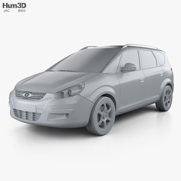 JAC Heyue RS 2014 Modelo 3D - Descargar Hatchback activado 3DModels.org