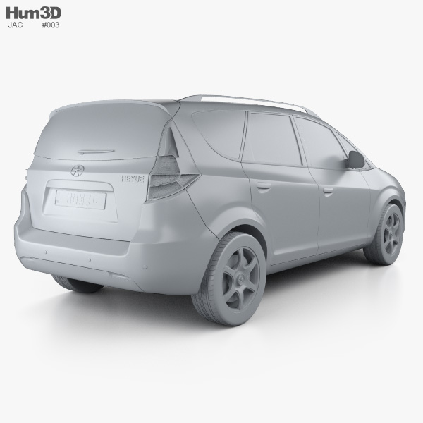 JAC Heyue RS 2014 3D model - Download Hatchback on 3DModels.org