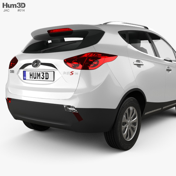 JAC Heyue (S30) 2017 3D model - Download Crossover SUV on 3DModels.org