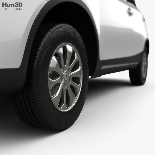 JAC Heyue (S30) 2017 3D model - Download Crossover SUV on 3DModels.org