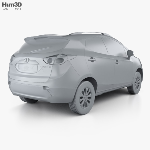 JAC Heyue (S30) 2017 3D model - Download Crossover SUV on 3DModels.org