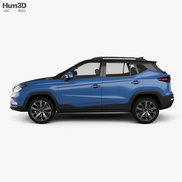 JAC iEVS4 2022 3D model - Download Crossover SUV on 3DModels.org