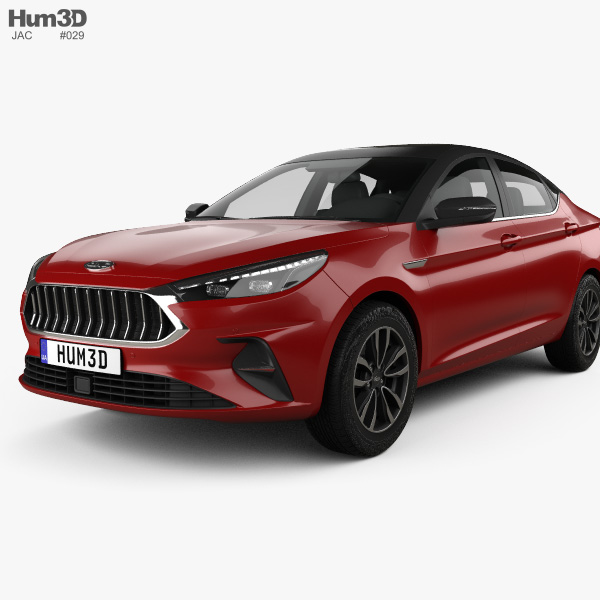 JAC A5 2021 3D model - Download Sedan on 3DModels.org