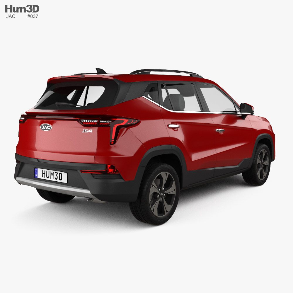JAC JS4 2023 3D model - Download Crossover SUV on 3DModels.org