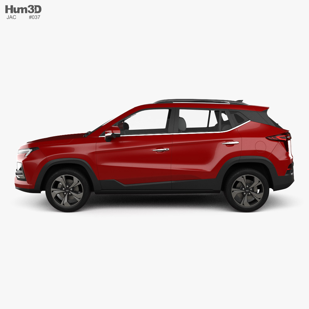 JAC JS4 2023 3D model - Download Crossover SUV on 3DModels.org