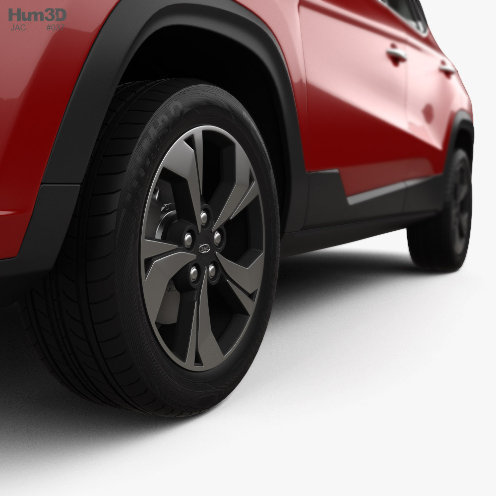 JAC JS4 2023 3D model - Download Crossover SUV on 3DModels.org