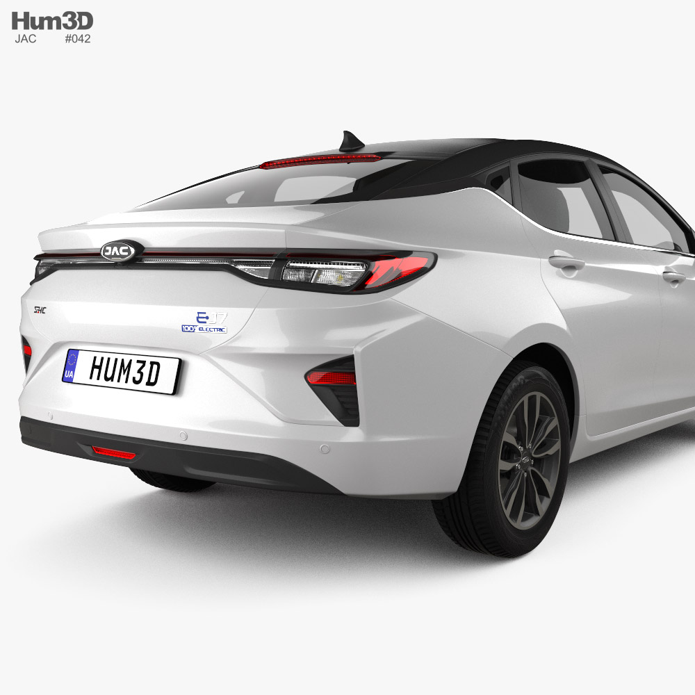 JAC EJ7 2025 3D model - Download Sedan on 3DModels.org