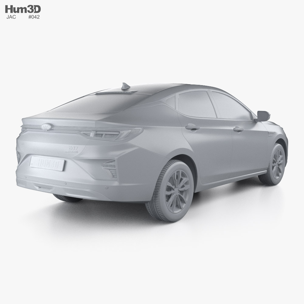 JAC EJ7 2025 3D model - Download Sedan on 3DModels.org