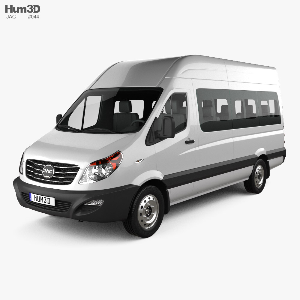 JAC Sunray Passenger Van L2H2 2025 3D model - Download Van on 3DModels.org