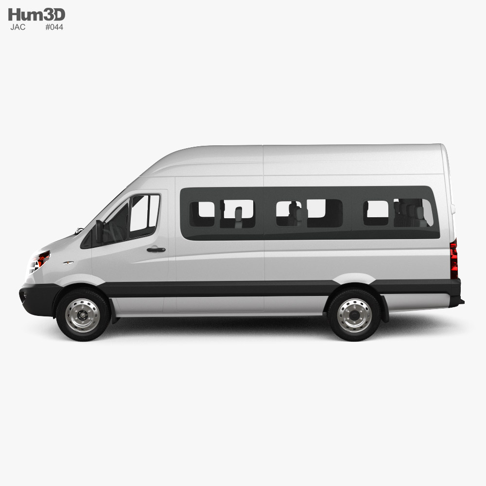 JAC Sunray Passenger Van L2H2 2025 3D model - Download Van on 3DModels.org