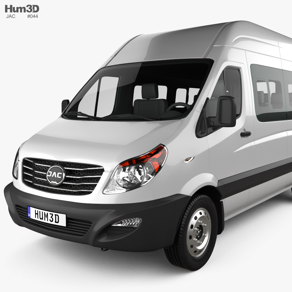 JAC Sunray Passenger Van L2H2 2025 3D model - Download Van on 3DModels.org