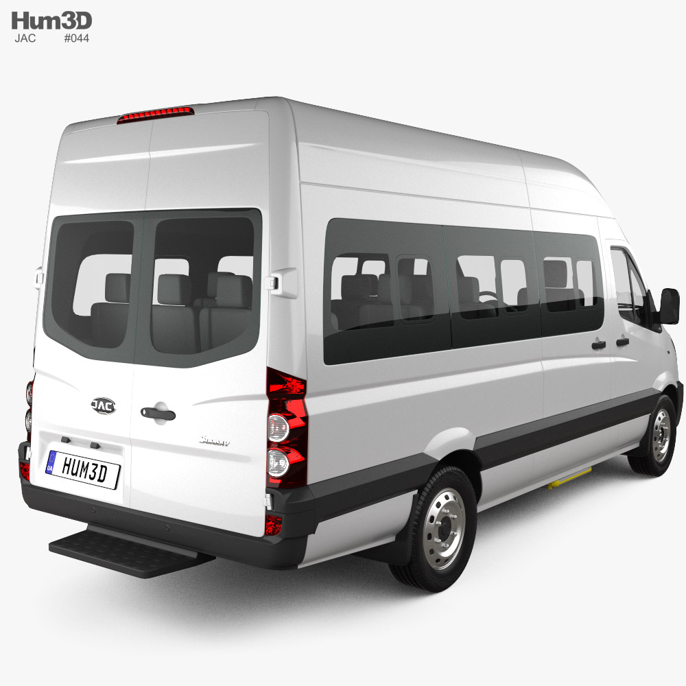 JAC Sunray Passenger Van L2H2 2025 3D model - Download Van on 3DModels.org