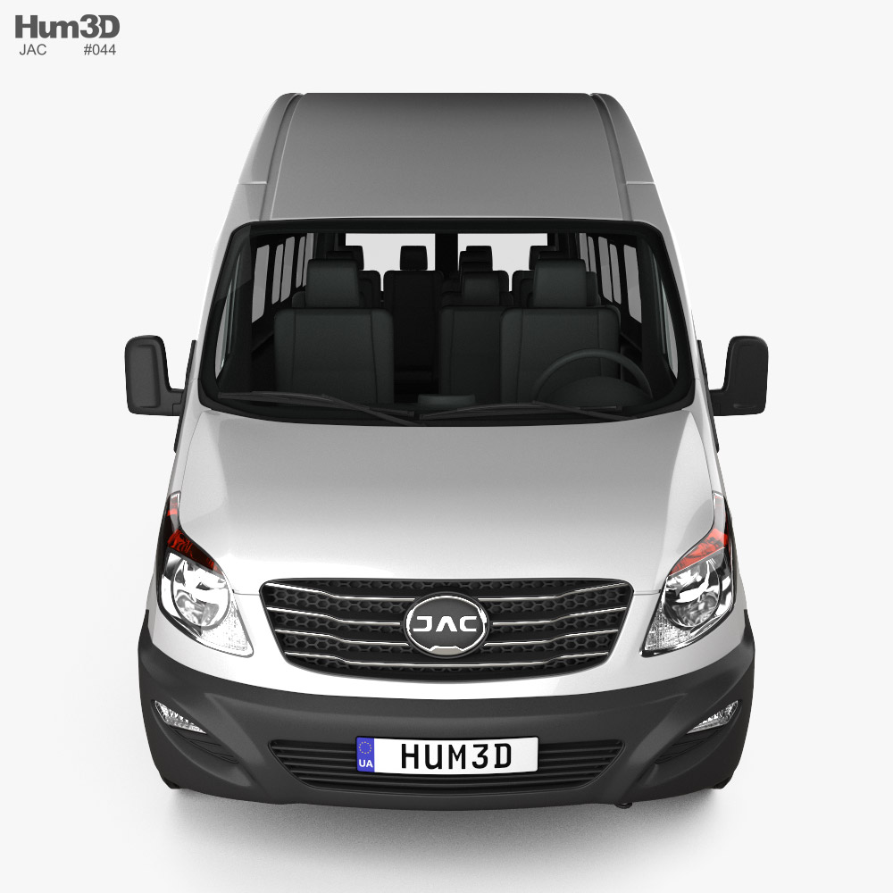 JAC Sunray Passenger Van L2H2 2025 3D model - Download Van on 3DModels.org