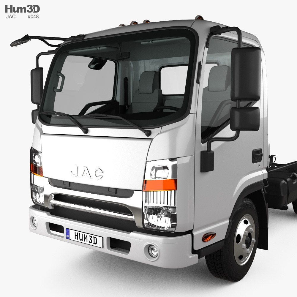 JAC X250 Chasis de Camión con interior 2025 Modelo 3D - Descargar ...