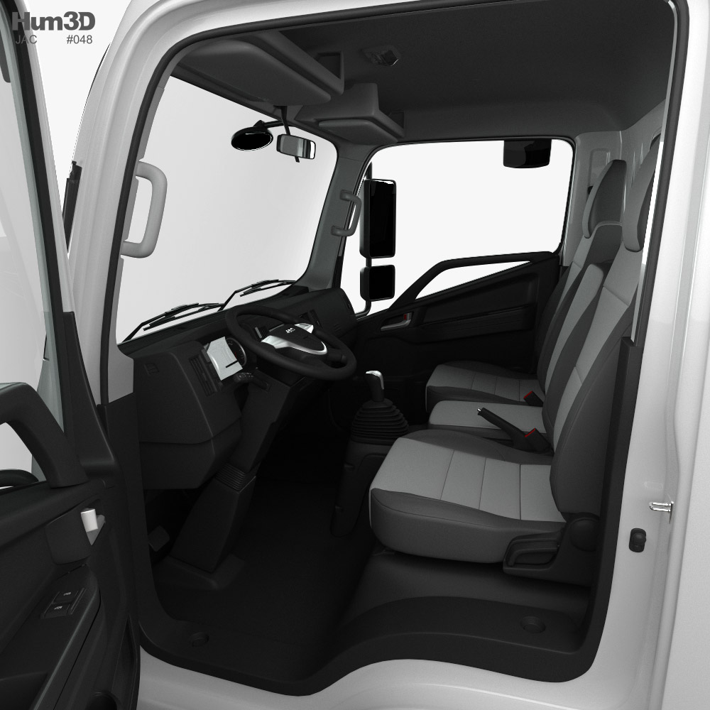 JAC X250 Chasis de Camión con interior 2025 Modelo 3D - Descargar ...