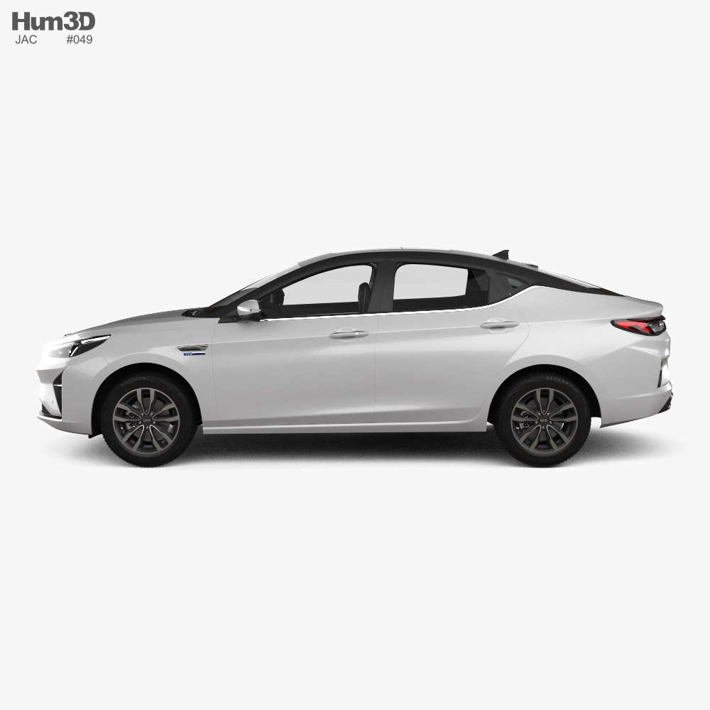 JAC EJ7 with HQ interior 2025 3D model - Download Sedan on 3DModels.org