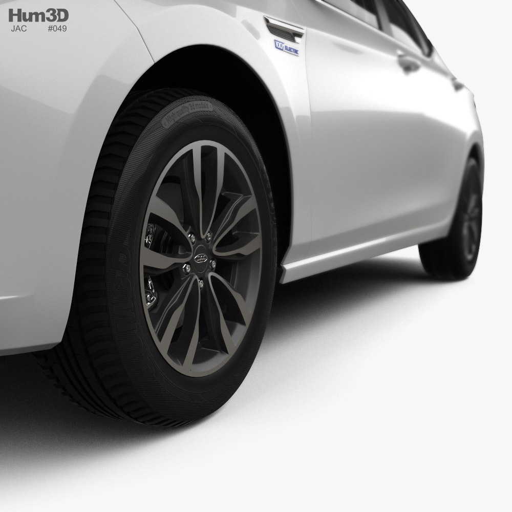 JAC EJ7 with HQ interior 2025 3D model - Download Sedan on 3DModels.org