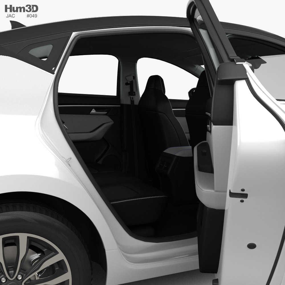 JAC EJ7 with HQ interior 2025 3D model - Download Sedan on 3DModels.org
