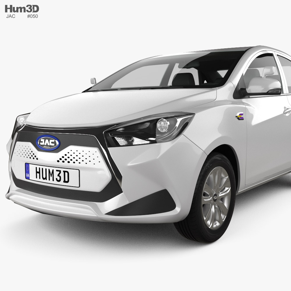 JAC iEV7 2025 3D model - Download Sedan on 3DModels.org
