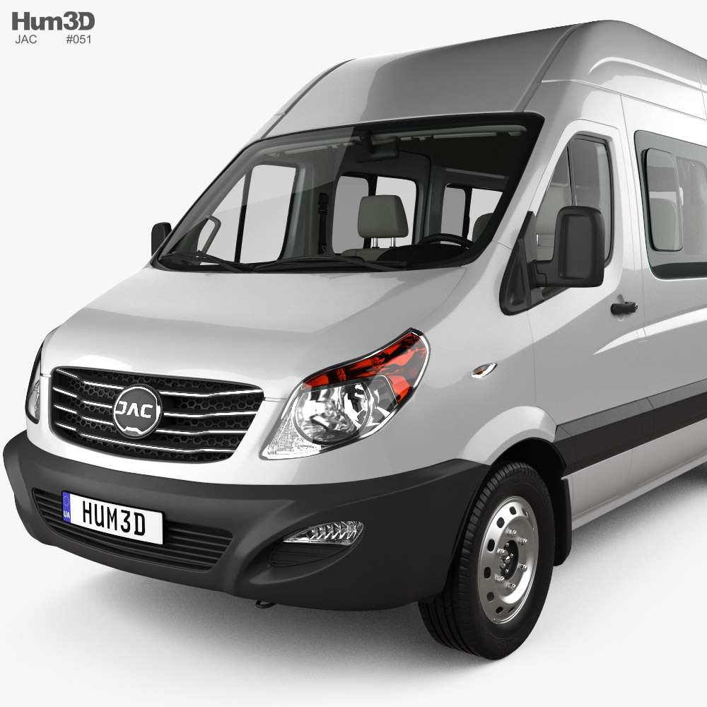 JAC Sunray Furgoneta de Pasajeros L2H2 con interior 2025 Modelo 3D ...