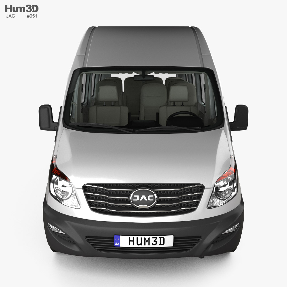 JAC Sunray Passenger Van L2H2 with HQ interior 2025 3D model - Download ...