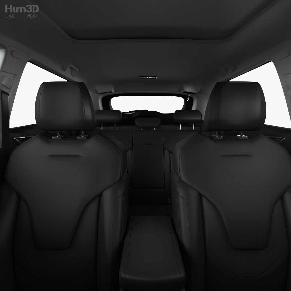 JAC Sei4 Pro with HQ interior 2024 3D model - Download Crossover SUV on ...